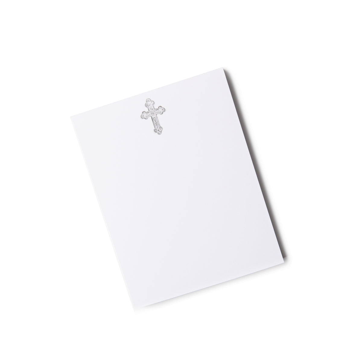 Simple Cross Notepad | Over The Moon Gift