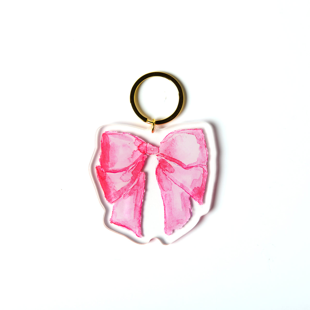 Pink Bow Keychain | Over The Moon Gift